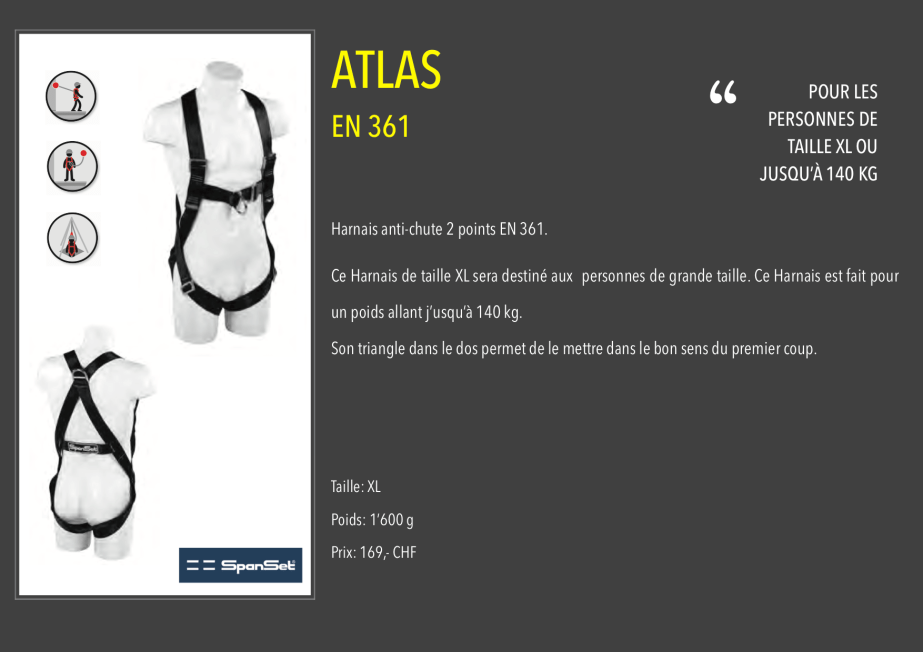 Harnais anti-chute – CIMA.cst